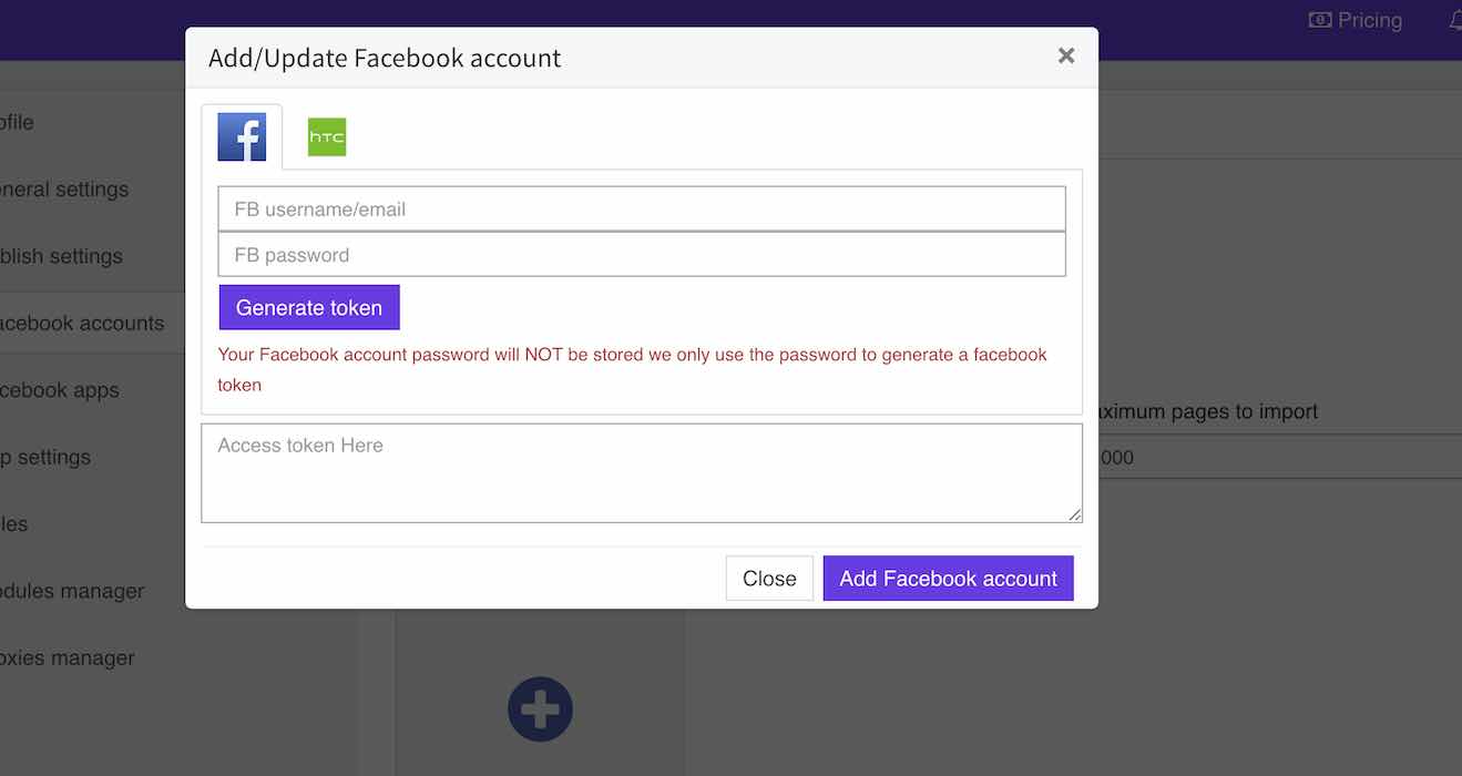 How to Connect Your Facebook Account with MaherPost - MaherPost Blog